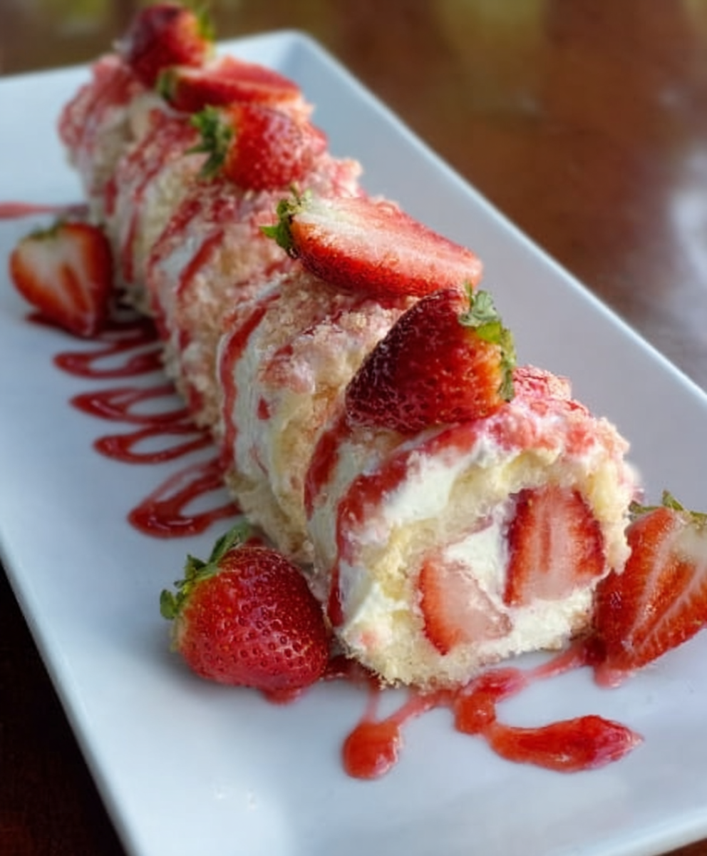Strawberry Shortcake Sushi Rolls: A Fun and Delicious Dessert Fusion