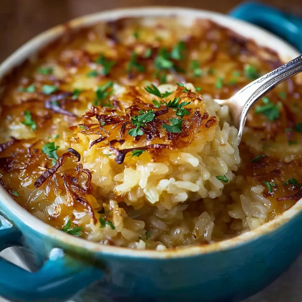 French Onion Soup Rice
