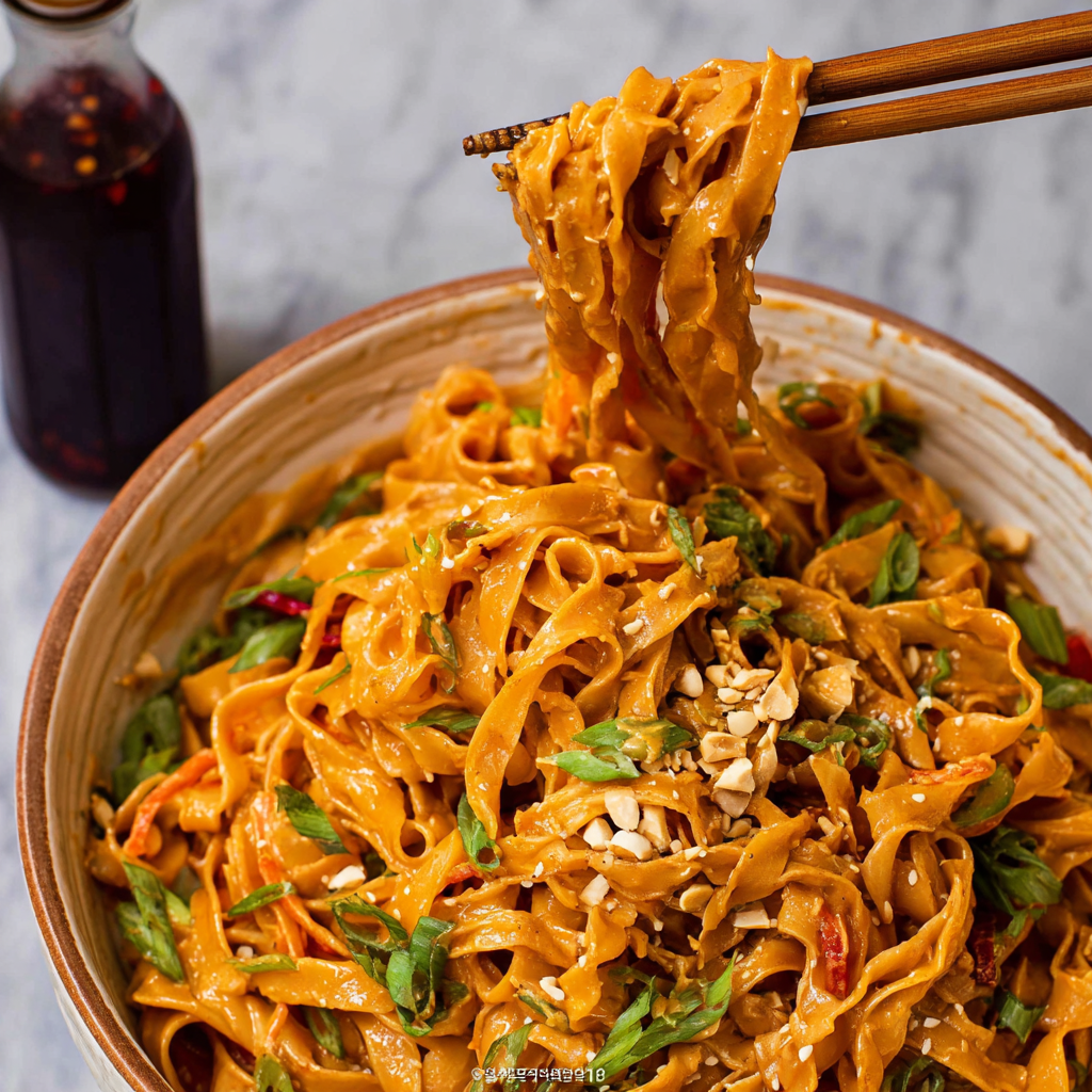 5‑Minute Peanut Noodles