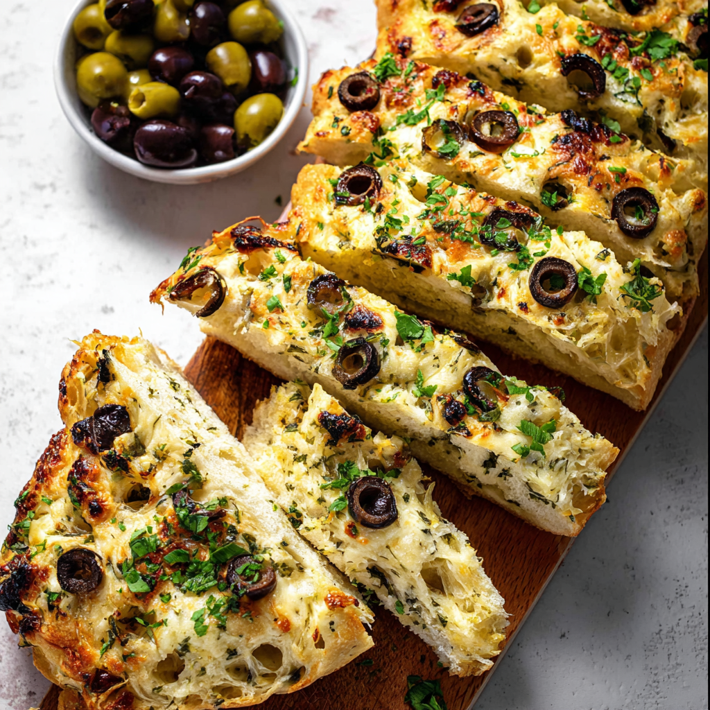 Olive Cheese Bread – The Ultimate Easy Appetizer