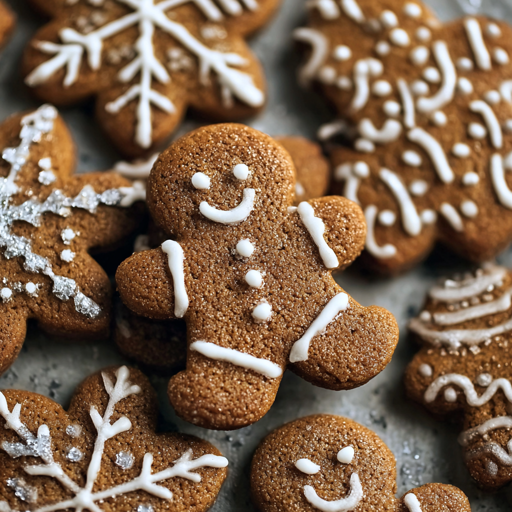 The Best Gingerbread Cookies – Thick, Soft & Chewy