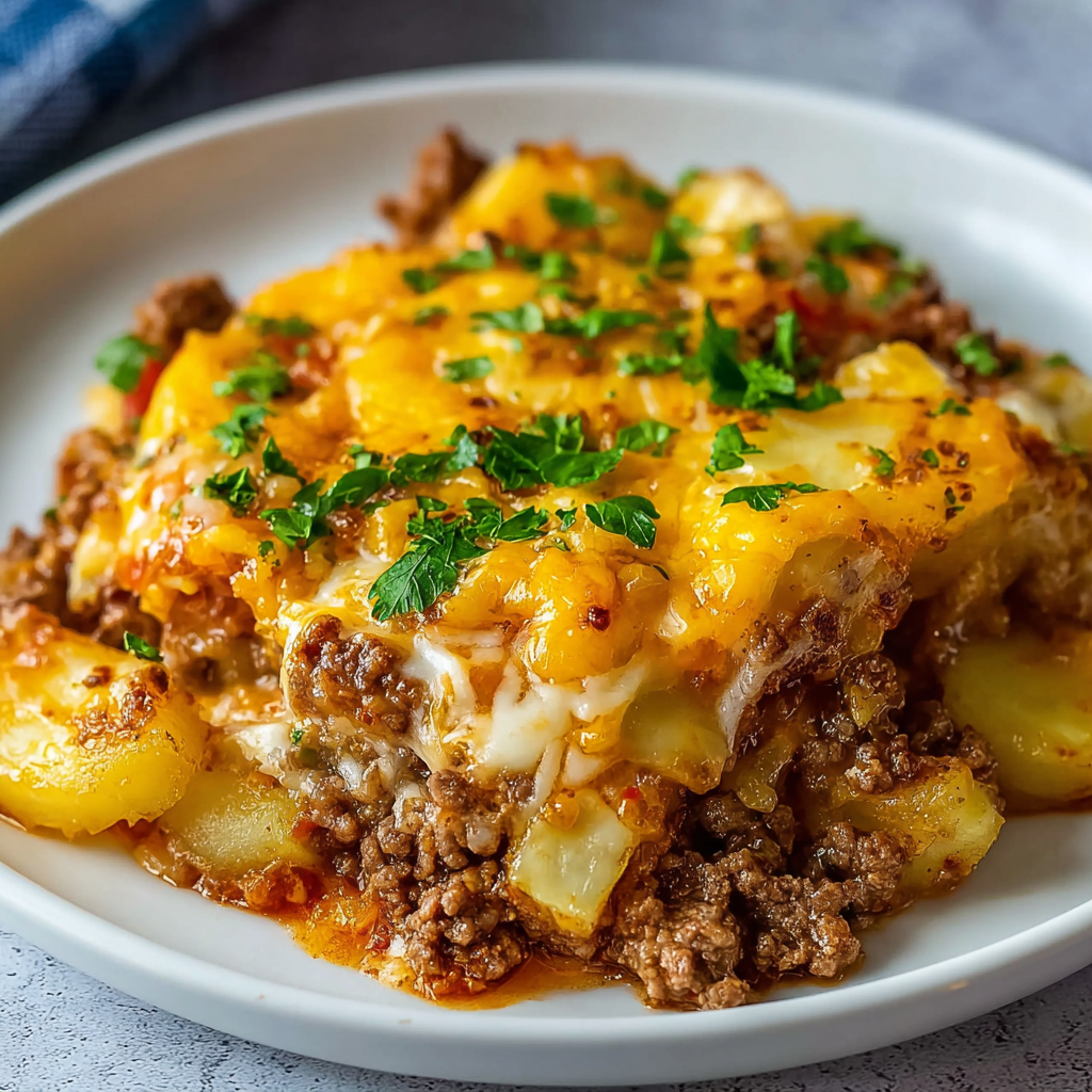 Hobo Casserole with Ground Beef