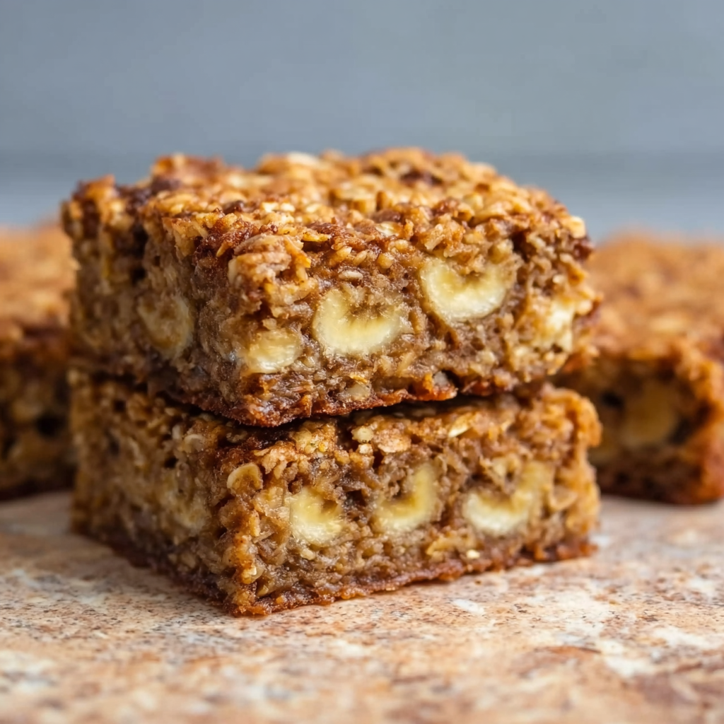 Banana Oatmeal Bars – Easy, Wholesome, and Delicious