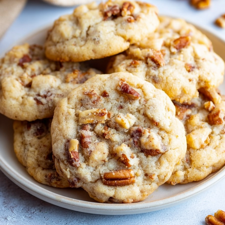 Butter Pecan Cookies – Soft, Chewy & Homemade