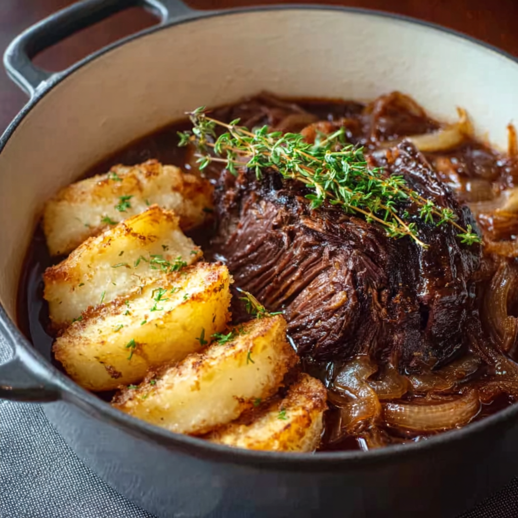 French Onion Pot Roast Recipe: Comfort Food Elevated