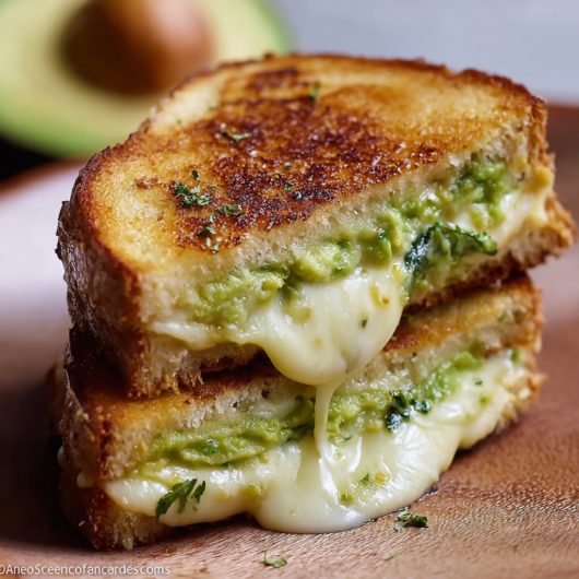 Creamy Avocado Grilled Cheese
