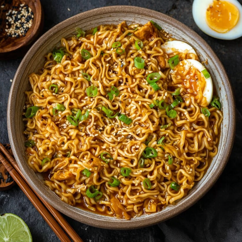 Easy & Saucy Ramen Noodles Recipe