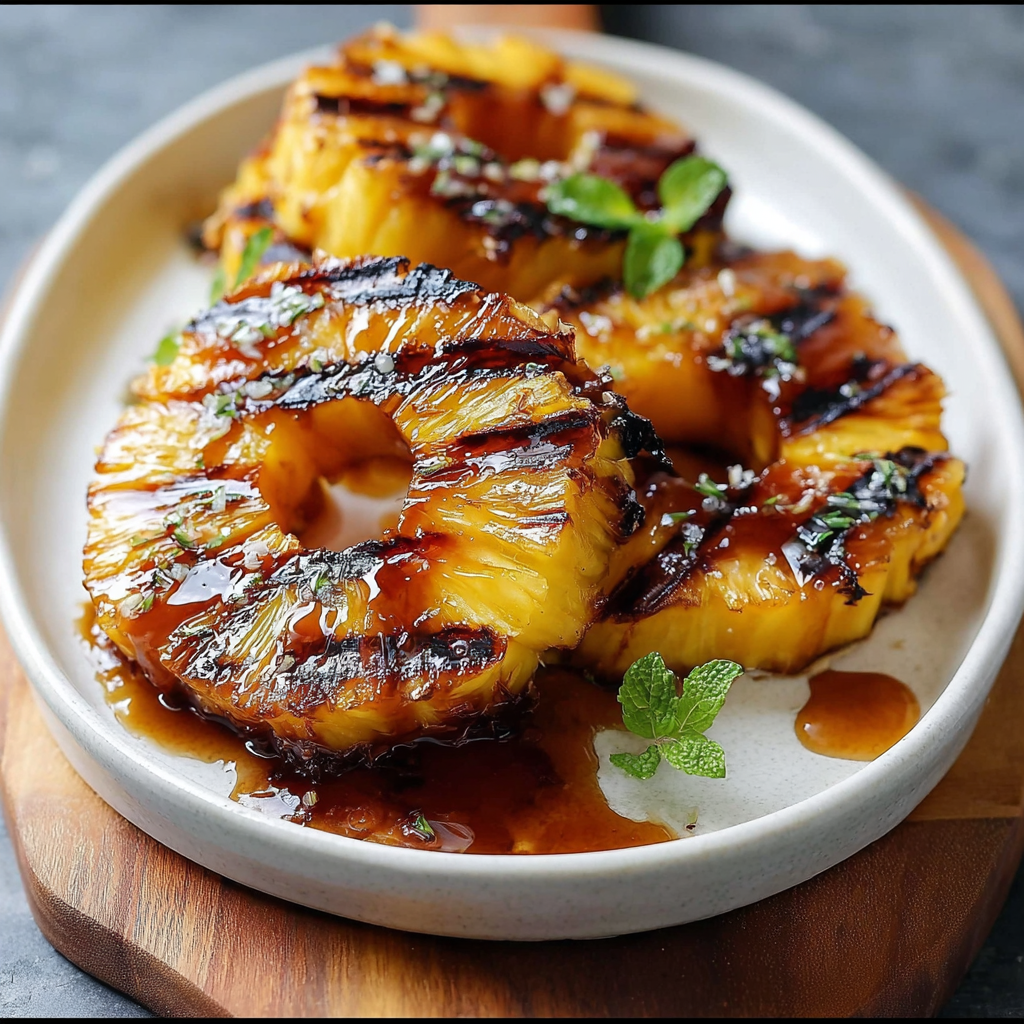 Grilled Pineapple – Sweet, Juicy & Perfectly Caramelized