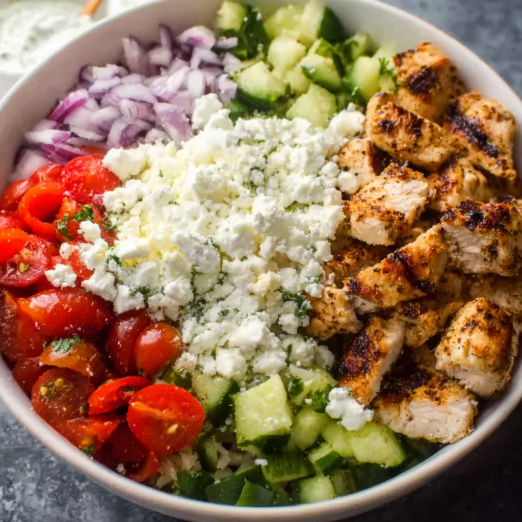 Greek Chicken Bowls: Fresh, Flavorful, and Perfect for Meal Prep