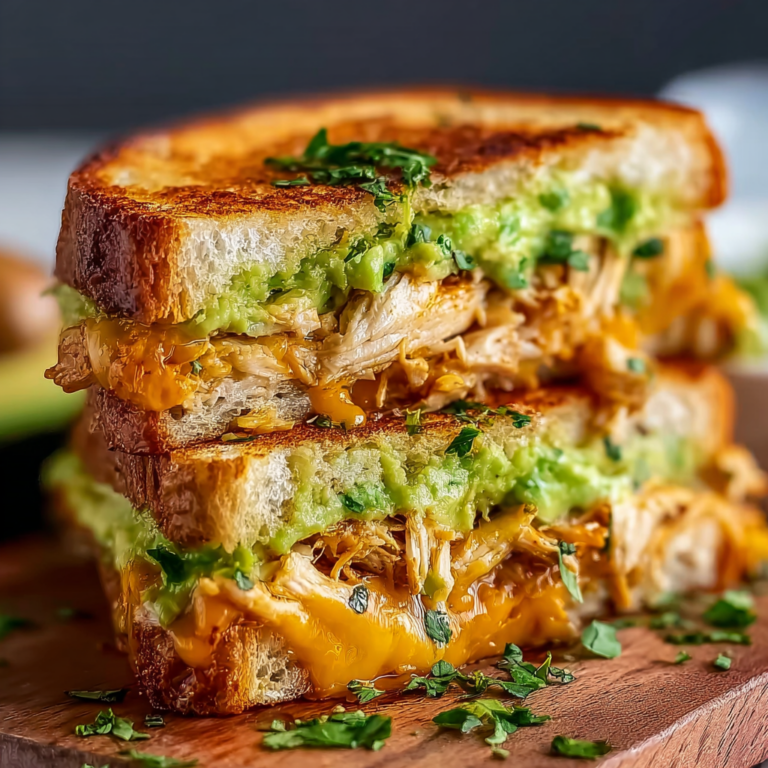 Chicken Avocado Melt Sandwich – Hearty, Cheesy & Delicious