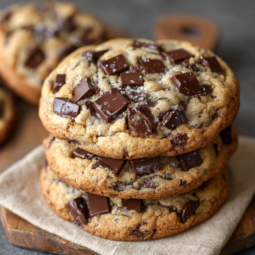 Ultra Thick Bakery Style Chocolate Chip Cookies