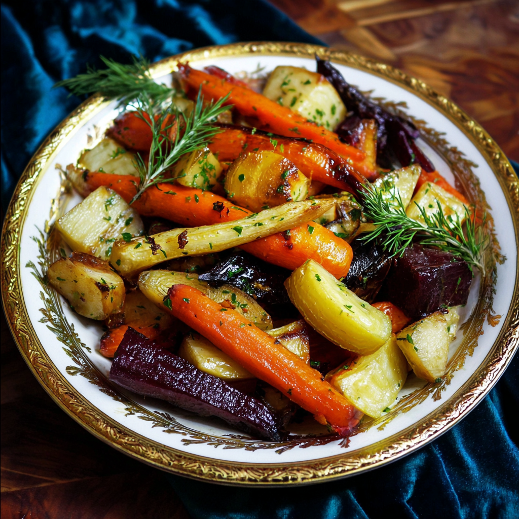 Honey Roasted Root Vegetables – A Feast Worthy of Rohan